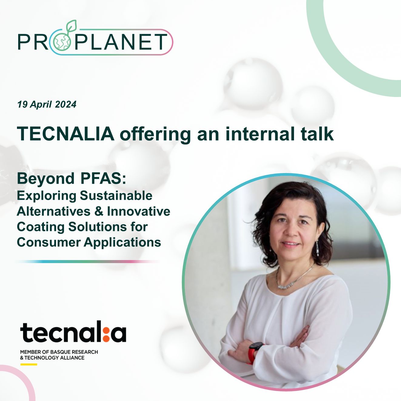 TECNALIA - Beyond PFAS - PROPLANET-PROJECT.EU